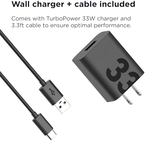 Motorola Turbo Power 15 W Qi Wireless Charging Stand with 33 W Fast ...